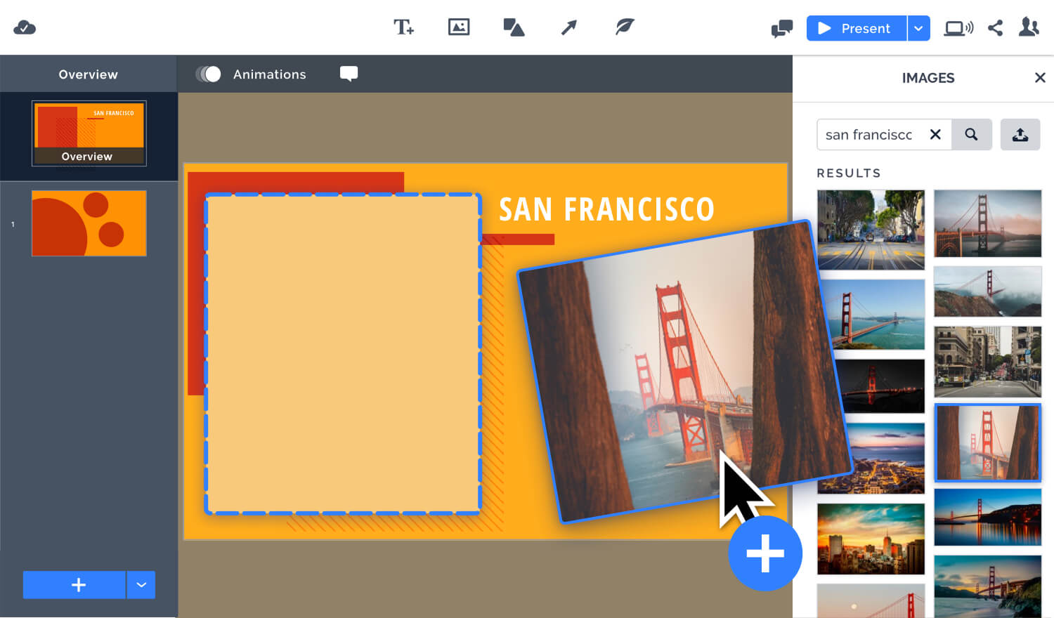 Enhance your Prezi presentations with 500,000+ new images
